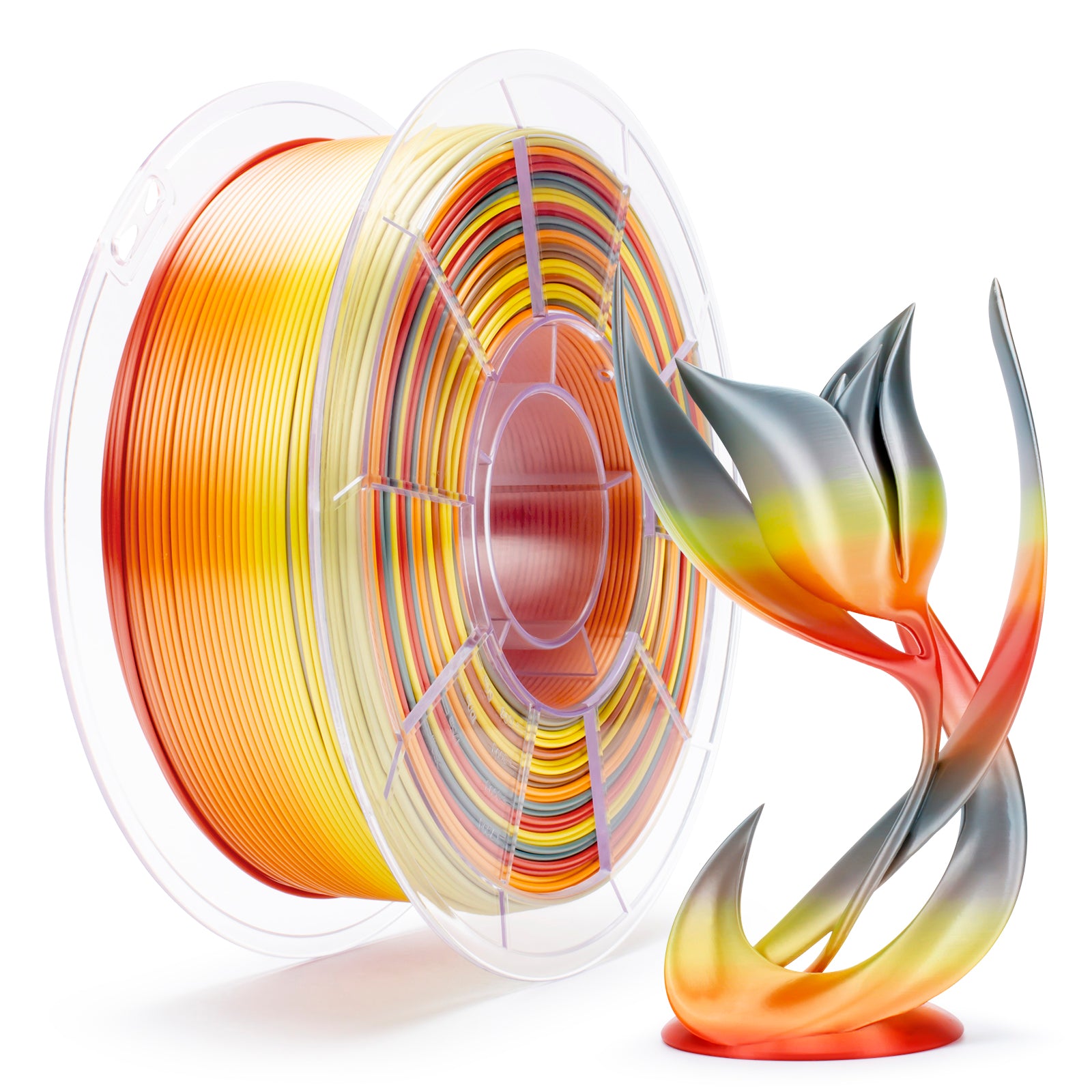 X3D Chroma Ribbon PLA – Vivid Multicolour Gradient Shine