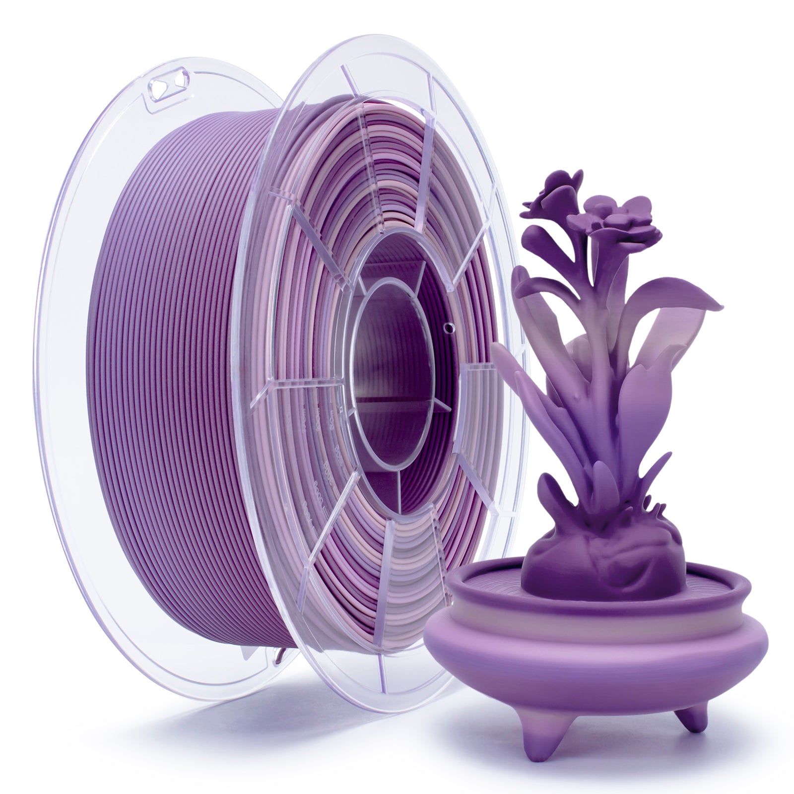 X3D Purple Veil Matt PLA – Fast Gradient 1.75mm Filament for Soft ...
