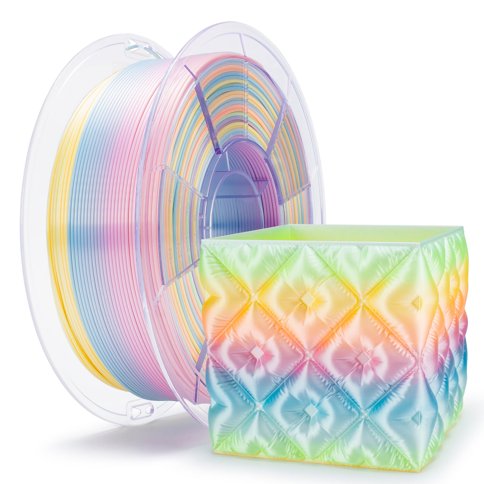 X3D Candy Silk PLA – Fast Gradient Filament for Glossy, Pastel-Sweet Prints